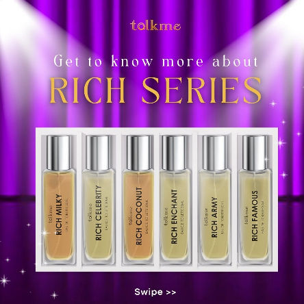 (READY STOCK) PARFUME TALKME RICH SERIES ISI 6PCS PARFUME EAU DE ...