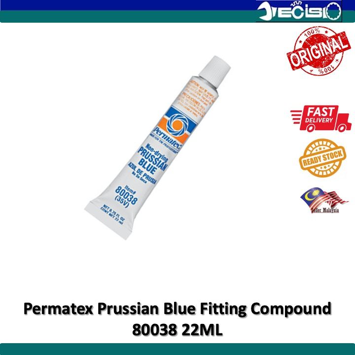 Permatex Prussian Blue Fitting Compound 80038 22ML | Lazada