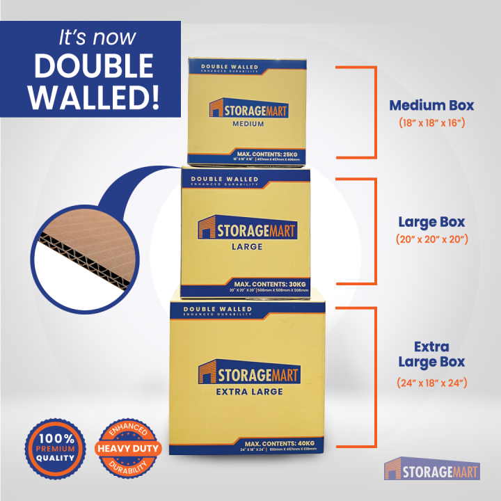 Balikbayan Box Double Walled Heavy Duty Durable Moving Carton Boxes ...