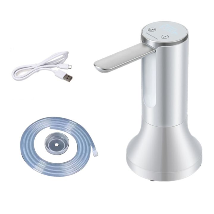 -Electric Water Gallon Pump Foldable Automatic Water Dispenser ...