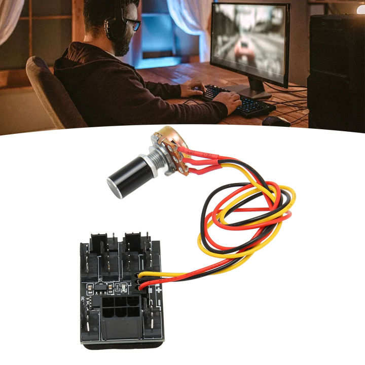 PWM Fan Hub 8 Channel Flexibility Fan Power Cable Hub Cooling Fan Speed ...