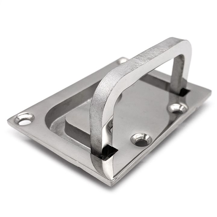 (OYBE) Stainless Steel 316 Flush Lift Ring Hatch Pull Handle Locker ...