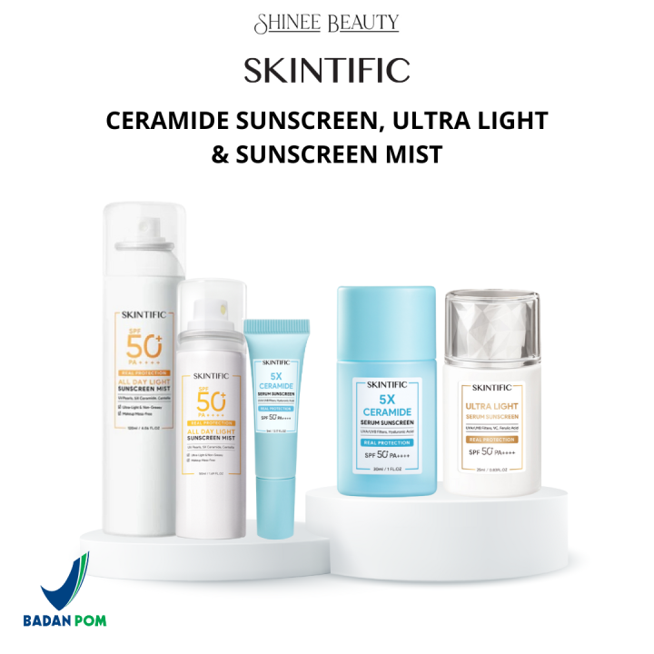 [BPOM] SKINTIFIC 5X Ceramide Serum Sunscreen SPF50 PA++++ 30mL ...