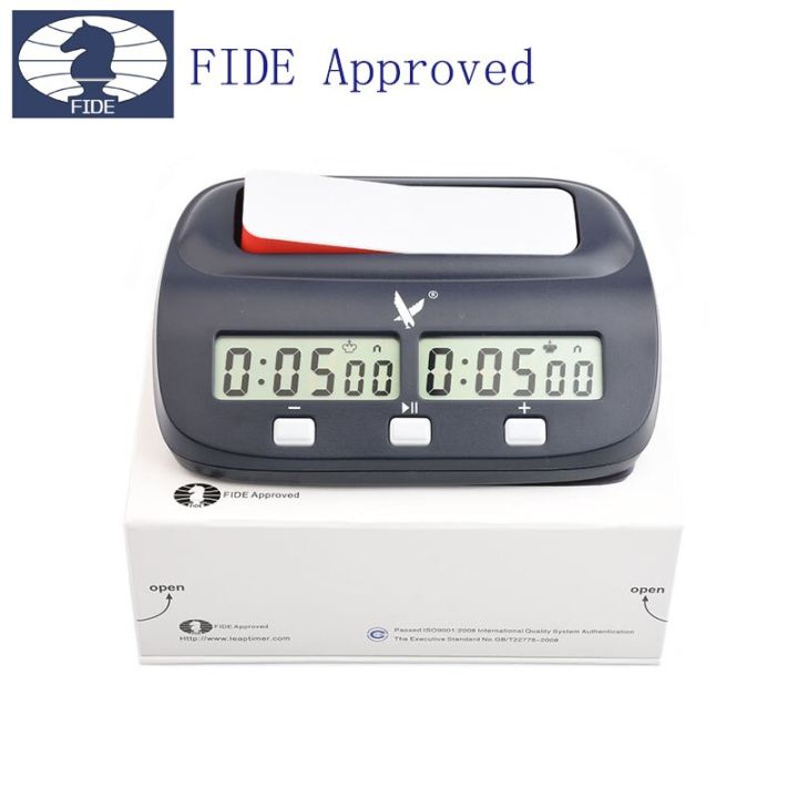 LEAP Chess Clocks FIDE Approved Professional Portable Digital Chess ...