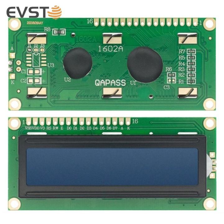 LCD1602 1602โมดูล LCD I2C อินเตอร์เฟซ IIC จอ LCD,สินค้ามาใหม่จอสีฟ้าเขียว16X2ตัวอักษรเข้ากันได้ ...