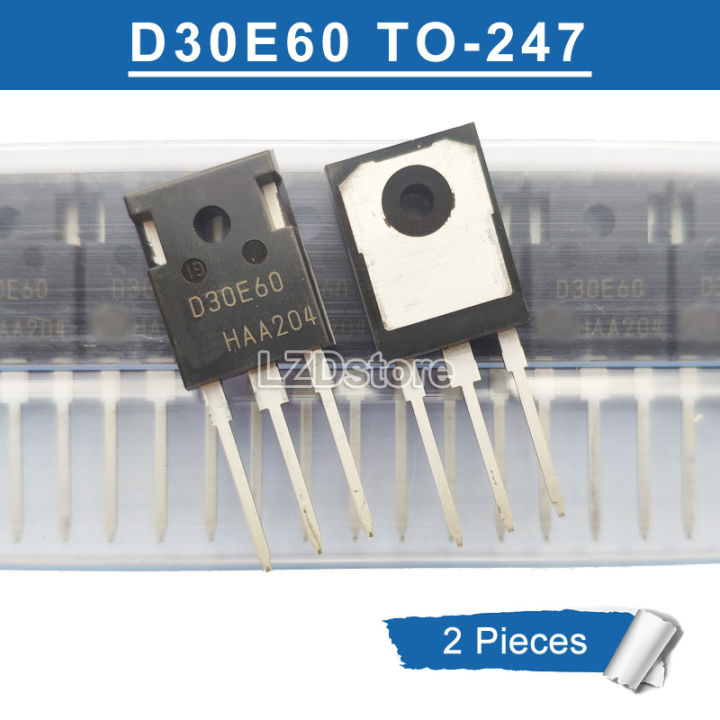 2pcs D30E60 TO-247 IDW30E60 30E60 TO247 30A/600V Fast Recovery Diode ...