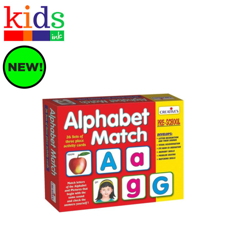 Alphabet Match - Kids Ink | Lazada PH
