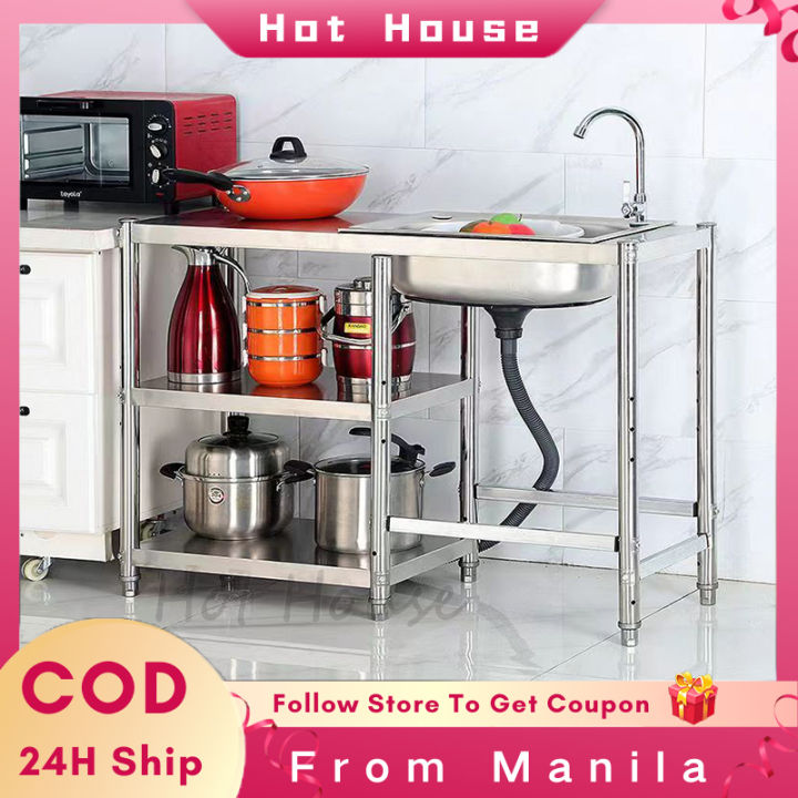 Kitchen Sink with Tap 304 Stainless Steel Kitchen Sink Complete Set ...