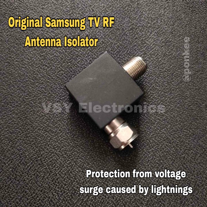 Original Samsung TV rf Antenna Isolator Protection from Voltage Surge ...