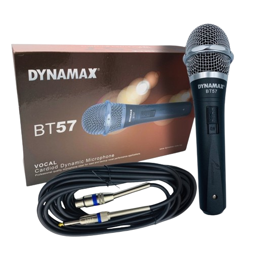 DYNAMAX BT57 Vocal Cardiod Dynamic Microphone | Lazada