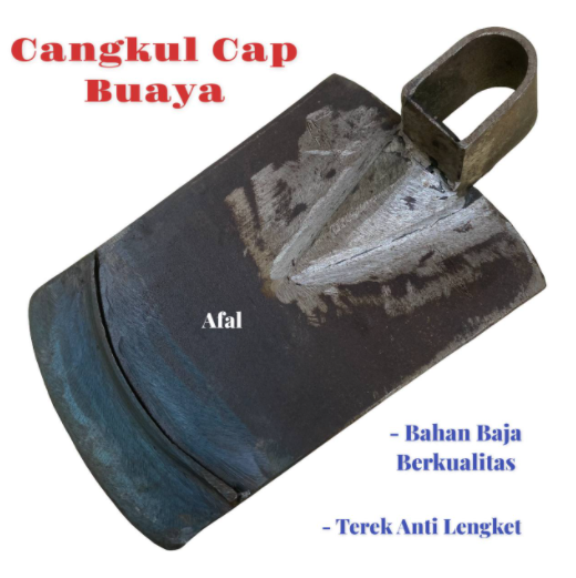 Cangkul Terek Baja Tanah Sawah Tidak Len gket - Pacul Sawah Kebun Tebal ...