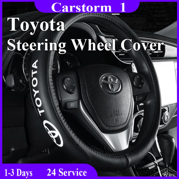 Toyota Universal Steering Wheel Cover For Vios Wigo Fortuner Innova ...