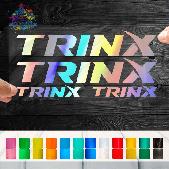 Cutting Stiker Trinx Variasi Sepeda Sticker Frame Aksesoris Body Mtb ...