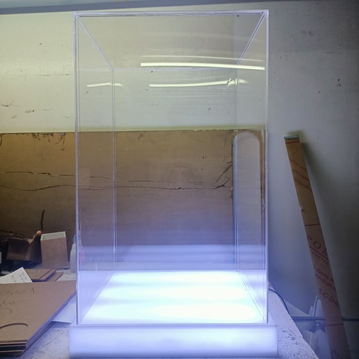 ACRYLIC DISPLAY BOX WITH WHITE BASE | Lazada PH