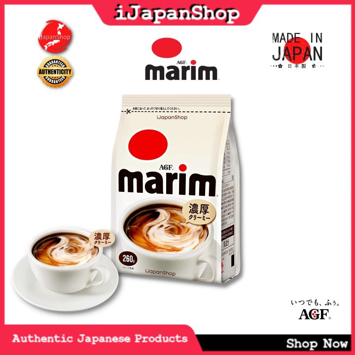AGF Japan Marim Coffee Creamer 260g-Original 6/2026 Expiry Date | Lazada PH