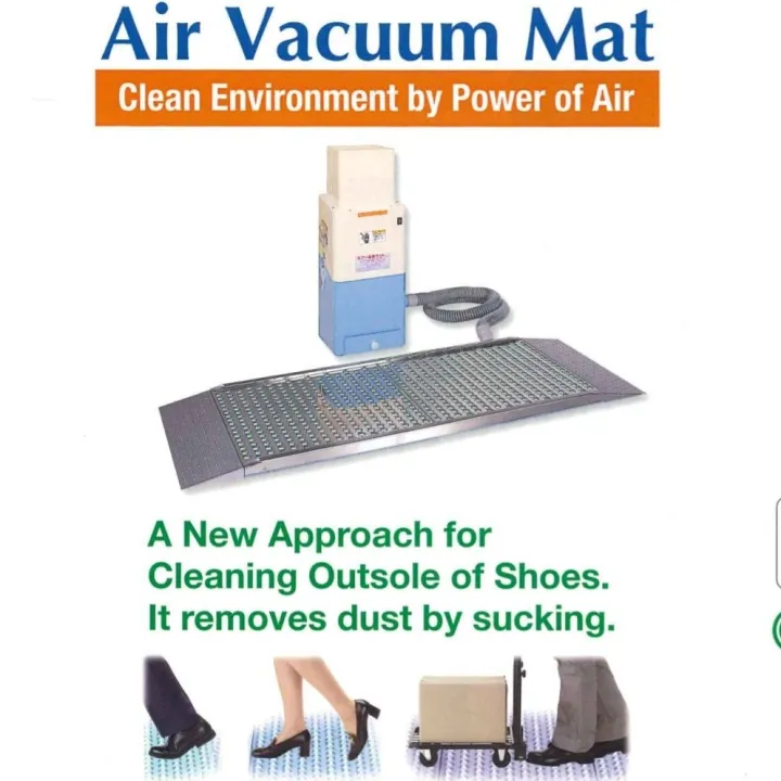 Industrial Grade Air Vacuum Mat / Pembersih Alas Kaki Vakum Industri ...
