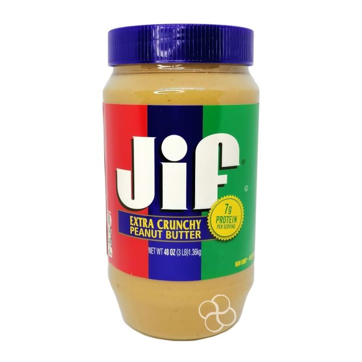 Jif Extra Crunchy and Creamy Peanut Butter 1.36kg | Lazada PH