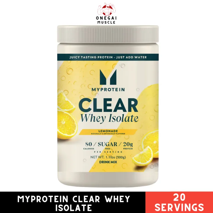 MYPROTEIN Clear Whey Isolate 20 servings, MYPROTEIN, myprotein isolate ...