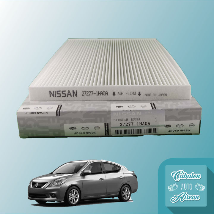 Nissan Almera CABIN Filter (2013-2020) -27277-1HA0A | Lazada PH