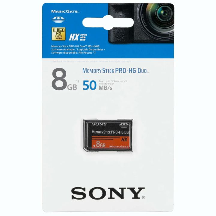 Sony 8GB Memory Stick Pro Duo HX (สินค้ามี Package ) | Lazada.co.th