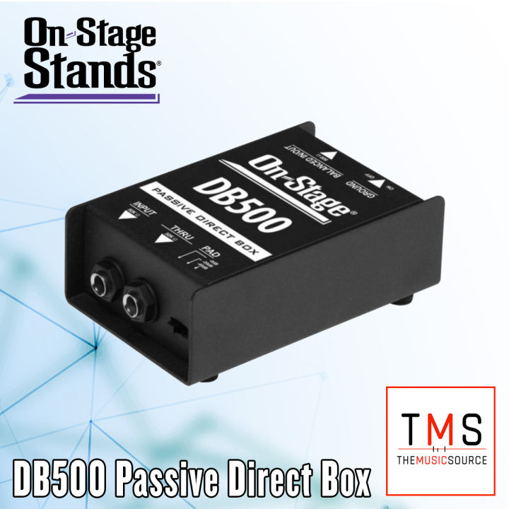 On Stage Stands DB500 Passive Direct Box | Lazada PH