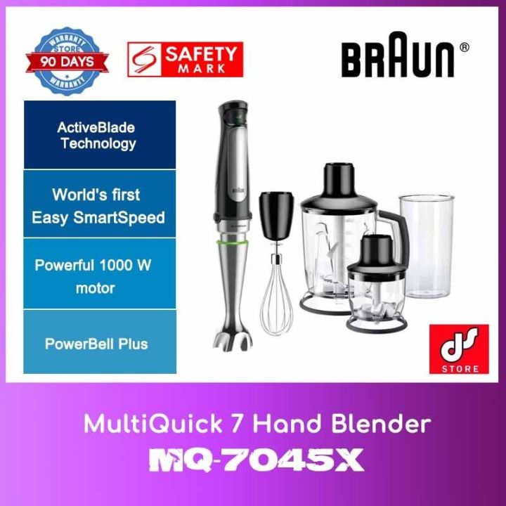 Braun MQ7045X MultiQuick 7 Hand Blender WITH 3 MONTHS WARRANTY | Lazada ...