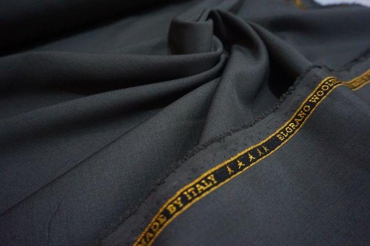 KAIN SEMI WOOL HITAM/ABU PNS/ASN/POLR1/BAHAN KAIN GURU/KAIN SERAGAM ABU ...