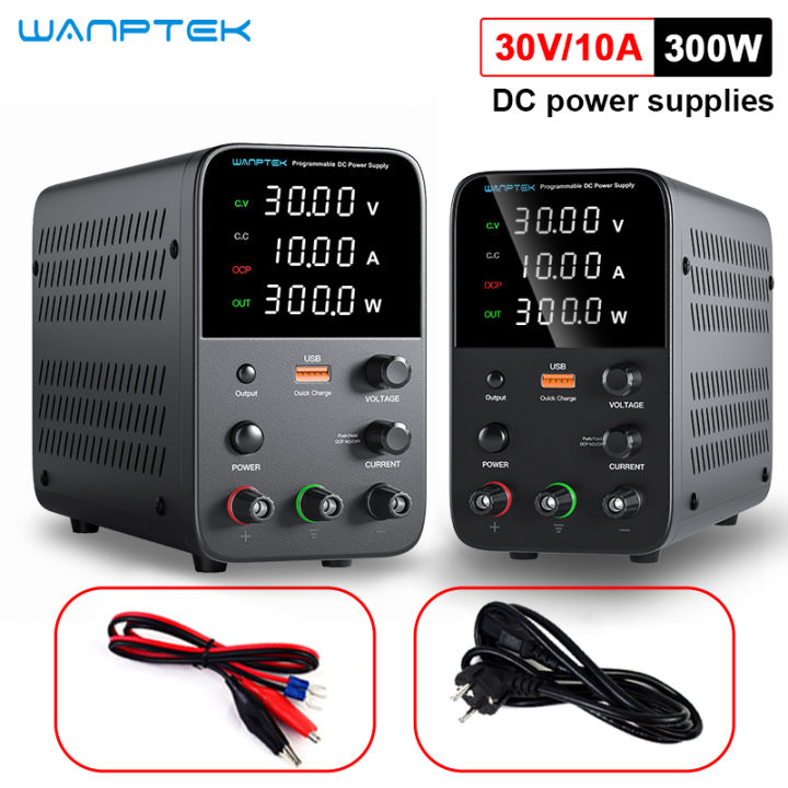 Wanptek Programmable DC Power Supply WPS3010H Laboratory Maintenance Workbench 30V 10A Voltage ...