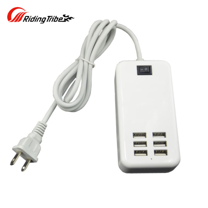 Riding Tribe 6 In 1 USB Hub 30W Multiport USB Charging Station Hub ...