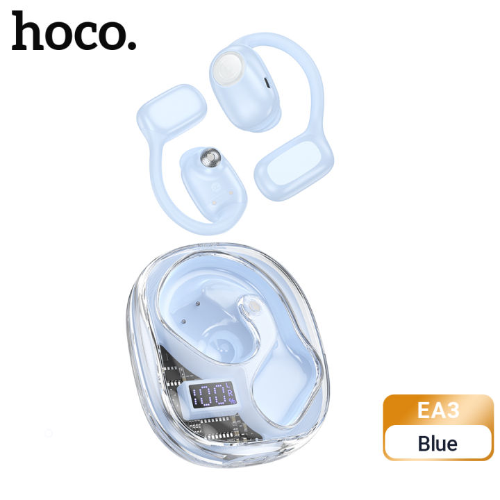 [2024 ] Hoco EA3 Tws Open True Wireless Earbuds Bluetooth 5.3 Earphones Ear Clip Sports ...