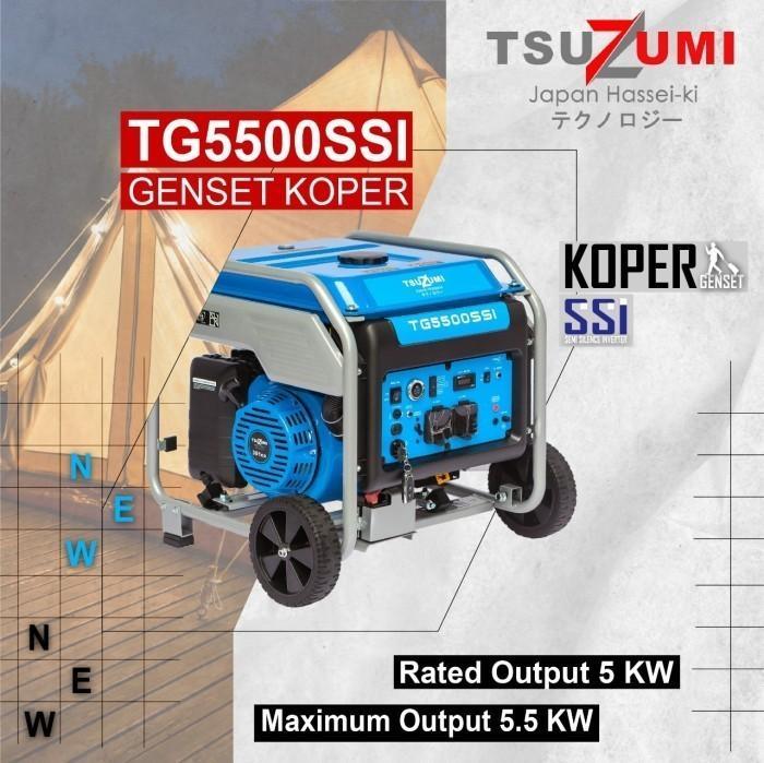 Genset 5000 Watt Semi Silent Inverter TG5500 SSI / Genset Koper 5000 ...