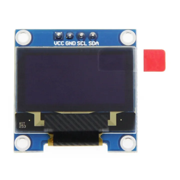 For Raspberry Pi 0.96 Inch OLED I2C SSD 4Pin Module LCD Screen Display CPU Temperature for ...