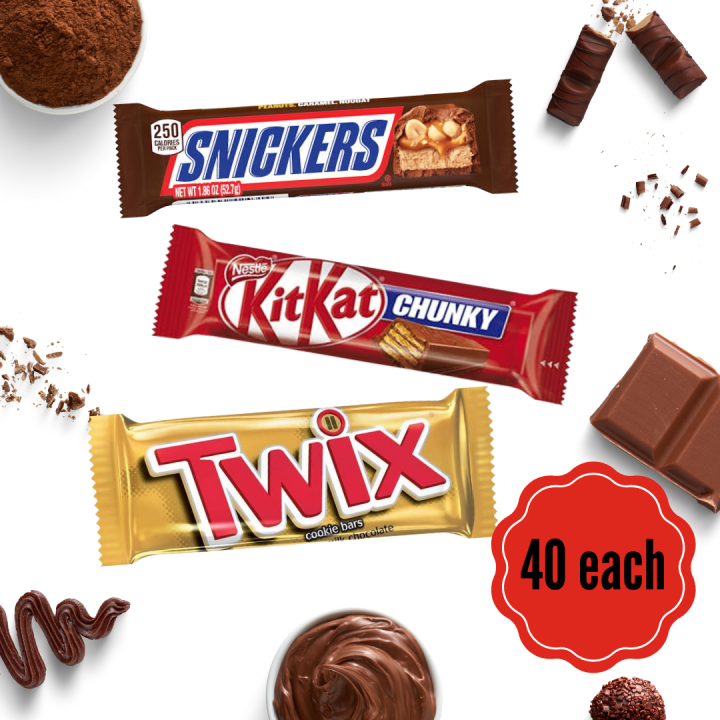 3pcs Kitkat, Twix, Snickers Chocolates Imported Chocolate | Lazada PH