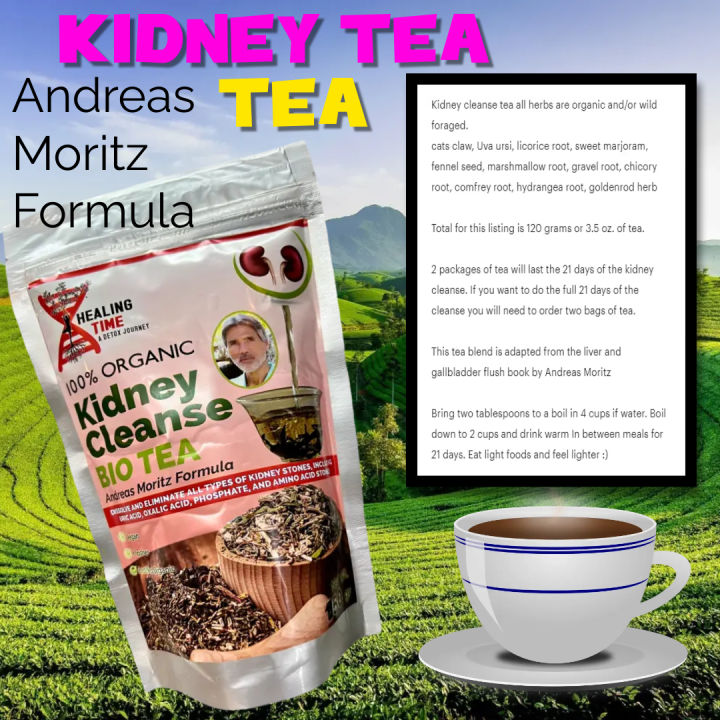 Kidney Tea Andreas Moritz Formula , dissolve all kind of Kidney stone ...