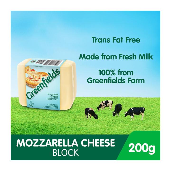 Greenfields Mozzarella - Block Cheese | Lazada Singapore