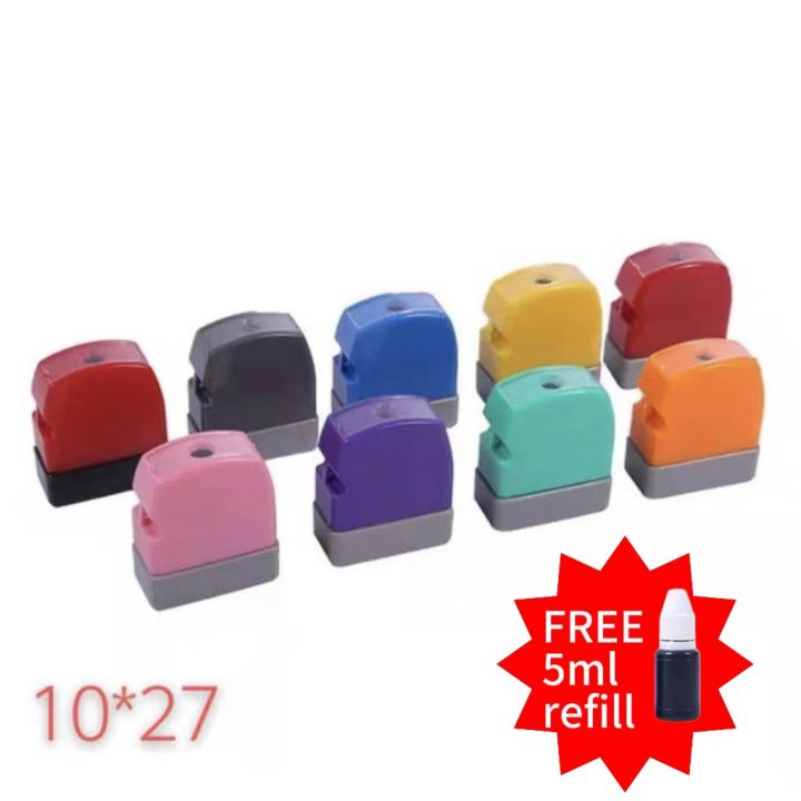 Name Stamps/ Name chop/ Self-inking Stamp/ Refillable ink Stamp ...