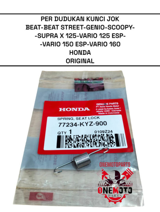 PER DUDUKAN KUNCI JOK BEAT STREET GENIO SCOOPY SUPRA X 125 HONDA 77234 ...
