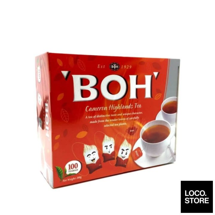 Boh Tea Bags 100s x 2g | Lazada