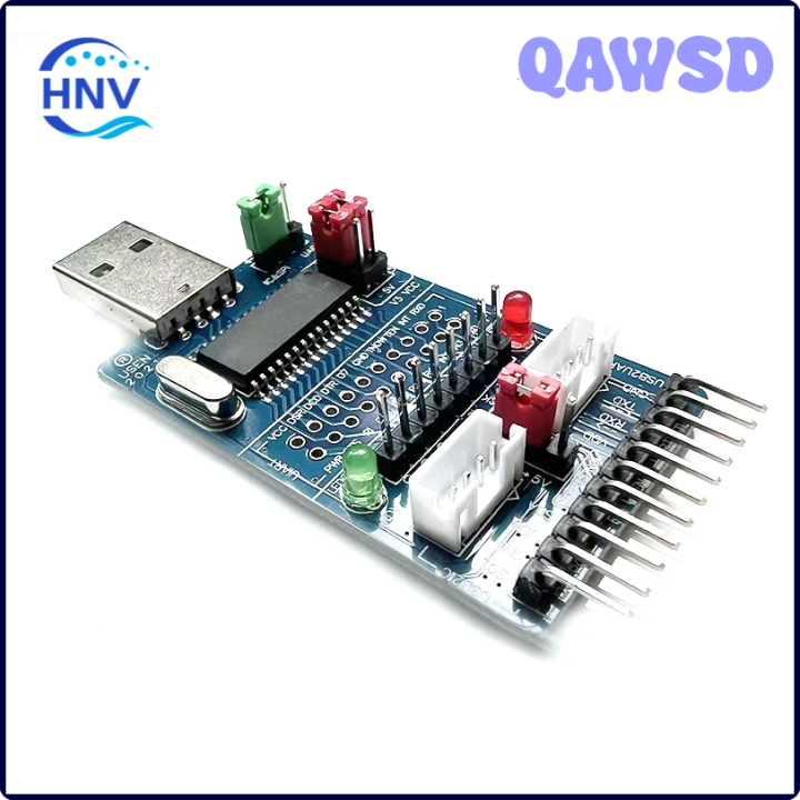 QAWSD USB CH341A ไปยัง SPI I2C IIC UART TTL ISP โมดูลอะแดปเตอร์อนุกรม ...
