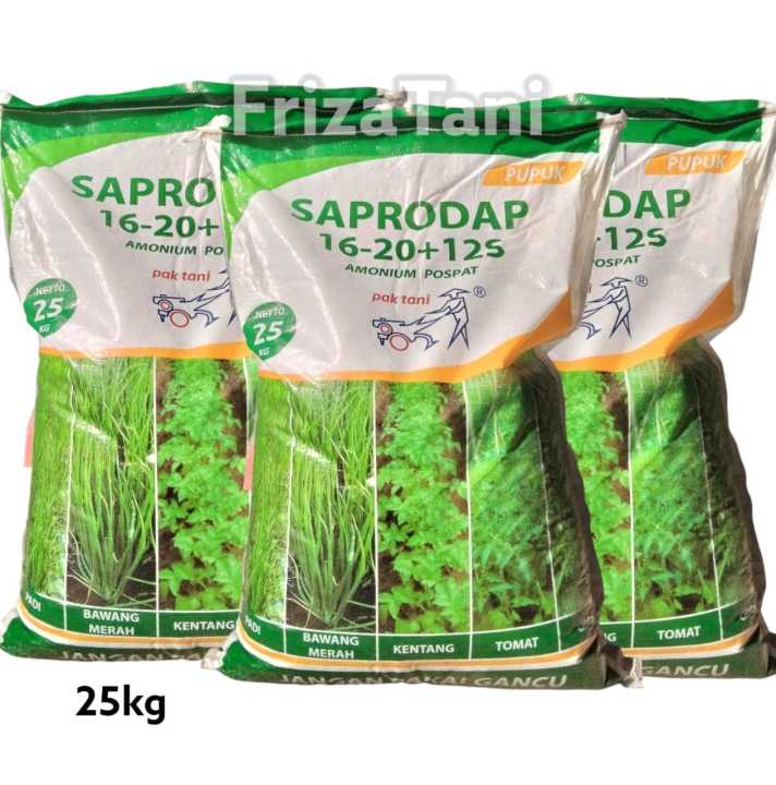 PUPUK SAPRODAP 16-20-12S 25 KG Mempercepat Pertumbuhan Kemasan Pabrik ...