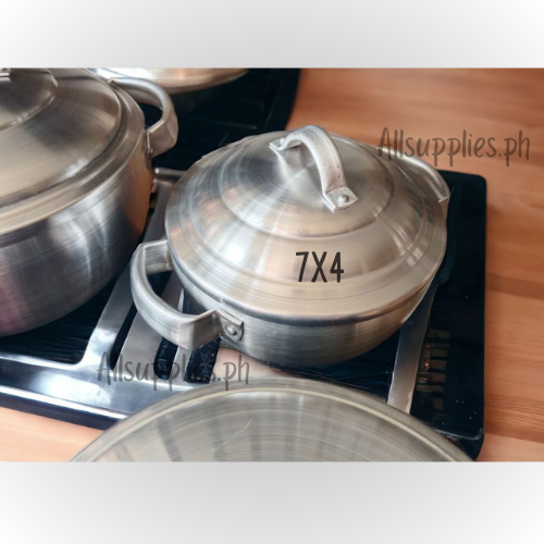 Aluminum Casserole KASEROLA with lid PINUKPOK ng Pampanga Sold per pc ...