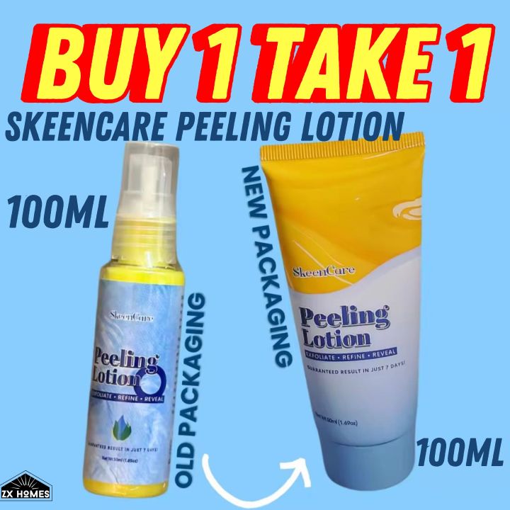 ZX HOMES [BUY 1 TAKE 1] 100ml Skeencare Peeling Lotion New Packaging ...