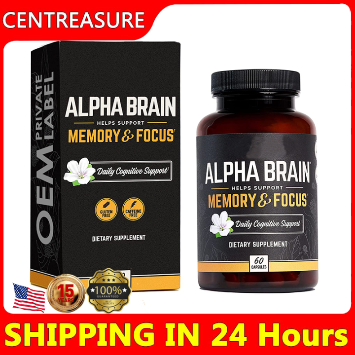 60 pills Intelligence Capsule AIpha Brain Capsule Vitamin B ...