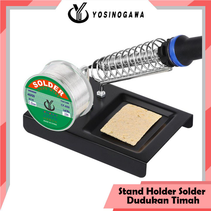 Tempat atau Alat Penyangga Dudukan Solder + Pegangan Tahanan Timah ...