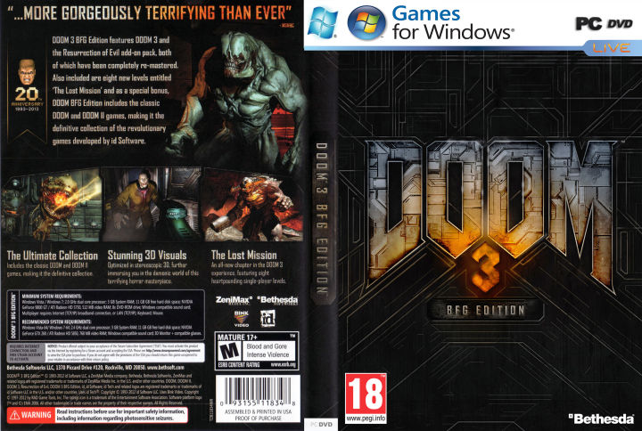 Doom 3: BFG Edition PC GAME [Offline INSTALLATION] | Lazada