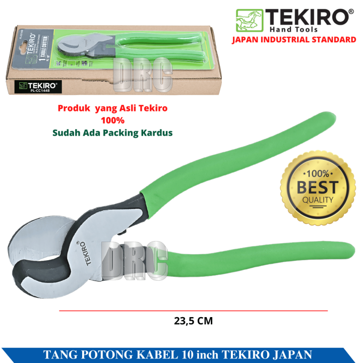 Cable Cutter - Tang Potong Kabel 10 Inch Tekiro PL-CC1448 | Lazada ...