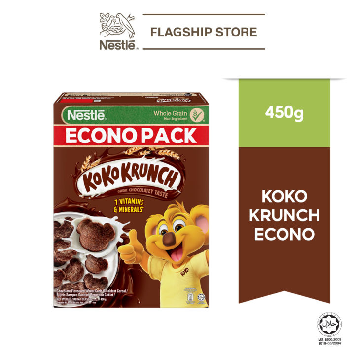 NESTLE KOKO KRUNCH Cereal Econopack 450g | Lazada