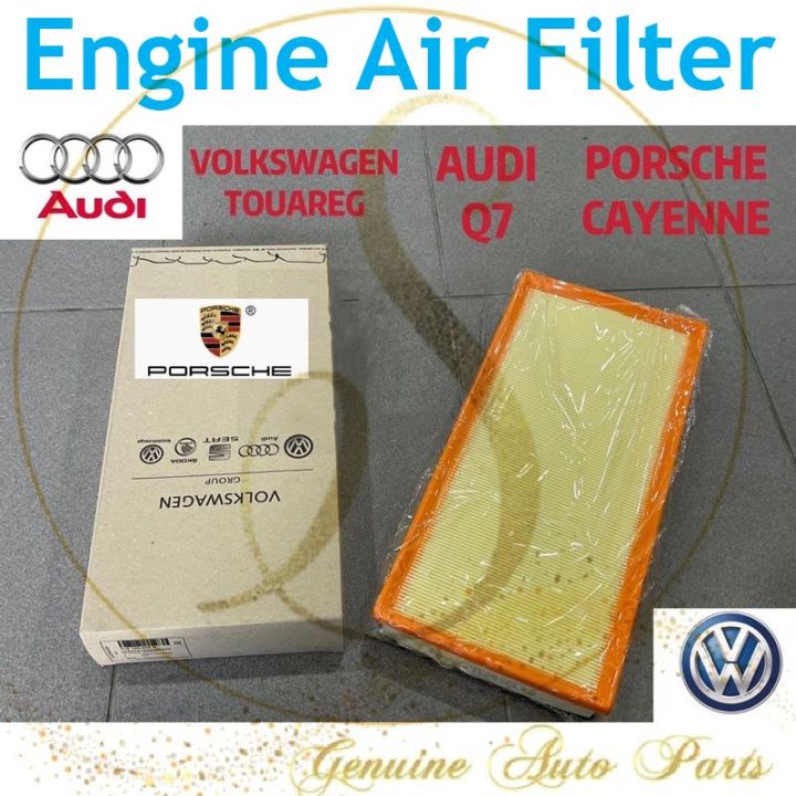 ( 100% ORIGINAL ) AUDI Q7 VOLKSWAGEN TOUAREG PORSCHE CAYENNE AIR FILTER ...