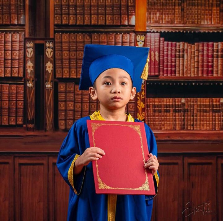 Onsmo Backdrop Library for Convocation Rak Buku 3 x 6m (Printed) | Lazada