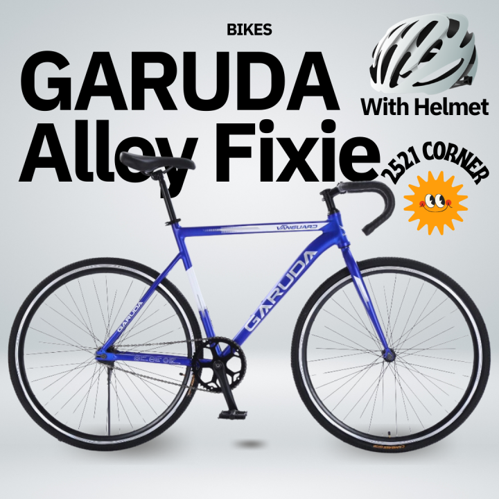 Garuda Fixie TEMPEST / VANGUARD AERO FIXIE Alloy Fixie Bike 700x23c ...